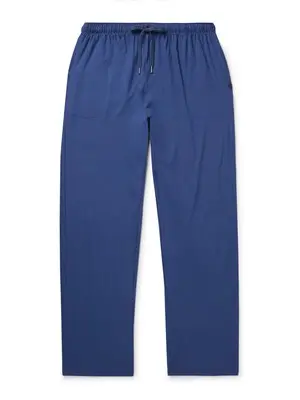 Derek Rose Basel Stretch-micro Modal Jersey Pyjama Trousers - Blue