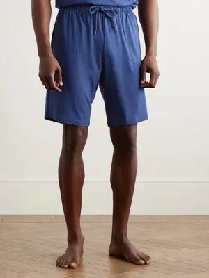 Derek Rose Basel Stretch-micro Modal Jersey Pyjama Shorts