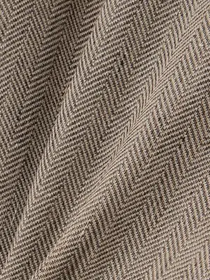 Loro Piana André Herringbone Linen Shirt