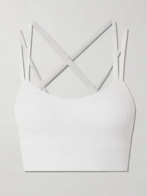 Lululemon Like A Cloud B/c Stretch Sports Bra - White
