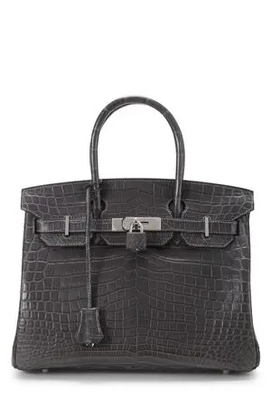 Hermès Niloticus Crocodile Birkin 30