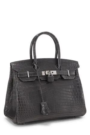 Hermès Niloticus Crocodile Birkin 30