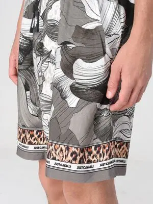 Just Cavalli Printed Shorts - Grey