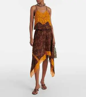 GIANVITO ROSSI Ascent 55 Leather Thong Sandals - Brown
