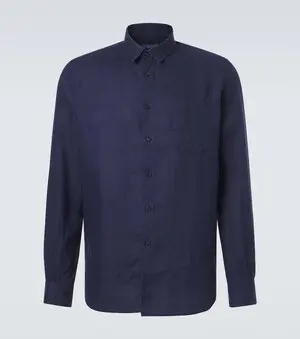 Vilebrequin Linen Shirt - Blue