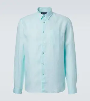 Vilebrequin Linen Shirt - Blue