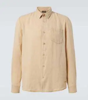 Vilebrequin Linen Shirt - Brown