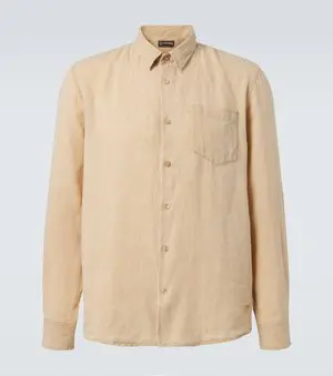 Vilebrequin Linen Shirt - Brown