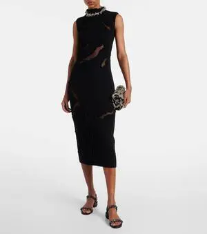 CHRISTIAN LOUBOUTIN Pyrasand 30 Leather Sandals - Black