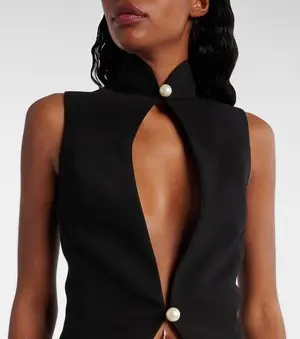 MUGLER Cutout Mini Dress
