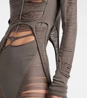 Rick Owens Distressed Virgin Wool Top