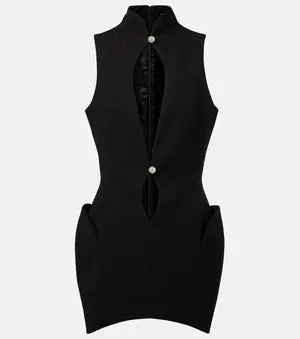 MUGLER Cutout Minidress