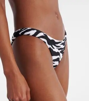 Attico Zebra-print Bikini
