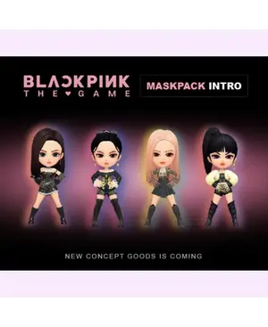 SIIA COSMETICS Blackpink The Game" Maskpack Set
