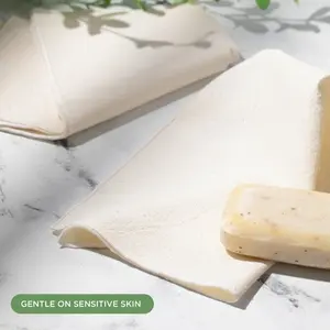 NIGHT Raw Silk Skincare Washcloths