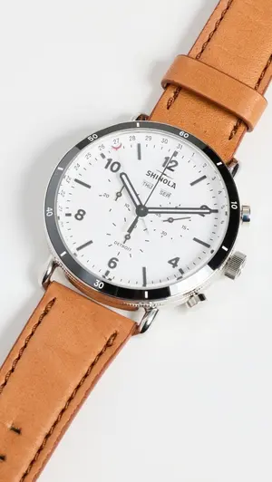 Shinola Canfield Sport Watch - White