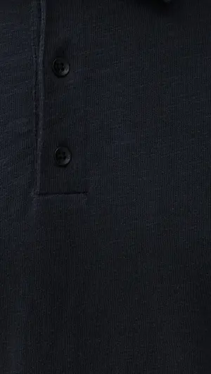 Rag & Bone Classic Flame Polo - Black