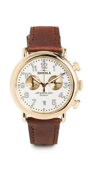 Shinola Runwell Chronograph Watch - Ivory