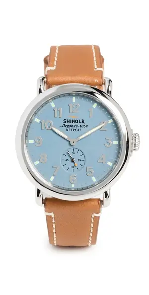 Shinola Runwell Watch - Grayblue