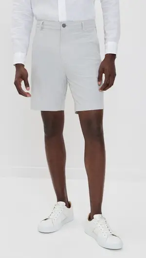 Faherty Brand Performance Weave Shorts - Stone