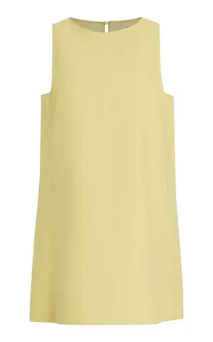 MATTEAU Linen-Cotton Mini Shift Dress