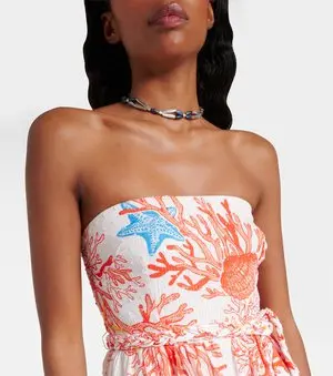 Poupette St Barth Christine Minidress - Multicoloured