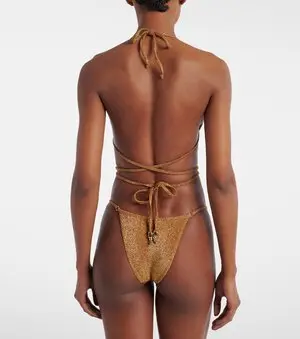 SAME Shell-embellished Bikini Bottom