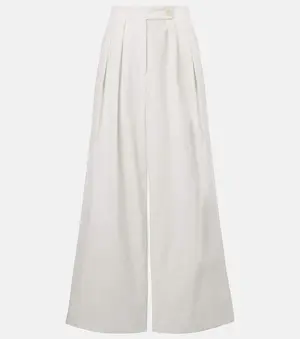 Dries Van Noten Pleated Wide-leg Pants