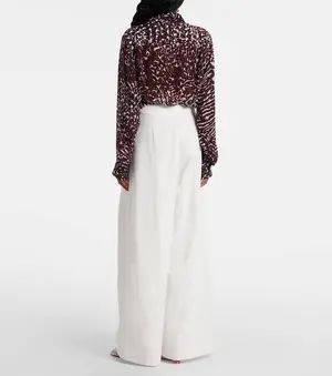 Dries Van Noten Pleated Wide-leg Pants