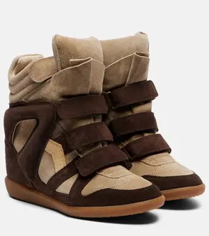 Isabel Marant Étoile ISABEL MARANT ÉTOILE Bekett Wedge Sneakers Beige
