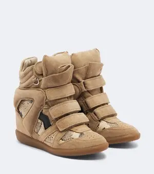 Isabel Marant Étoile ISABEL MARANT ÉTOILE Bekett Wedge Sneakers Beige
