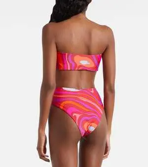 Emilio Pucci Marmo Bikini Bottom