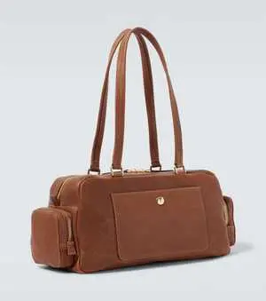 Miu Miu Pocket Leather Tote