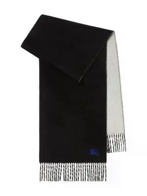 Burberry Reversible Cashmere Scarf - Black