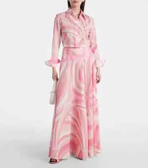 Emilio Pucci Iride Cotton Shirt - Multicoloured