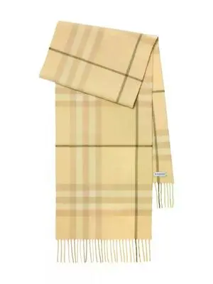Burberry Check Cashmere Scarves