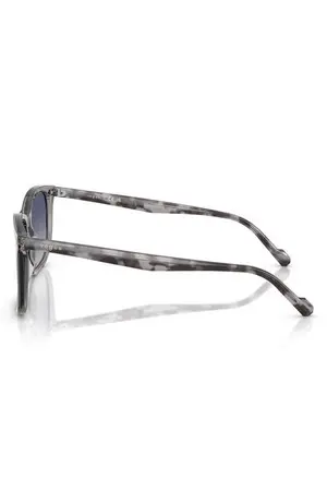 VOGUE 57mm Pillow Sunglasses - Transparent Grey
