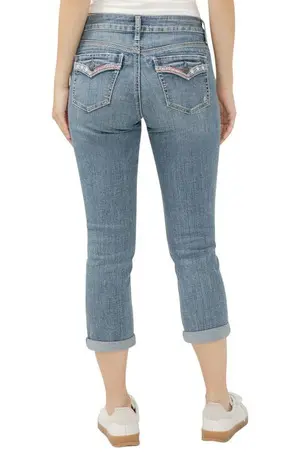 SILVER JEANS CO. Elyse Capri Jeans