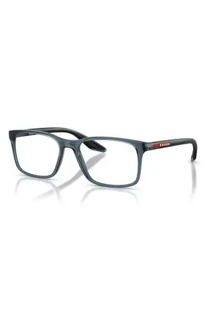 Prada 54mm Pillow Optical Glasses - Azure