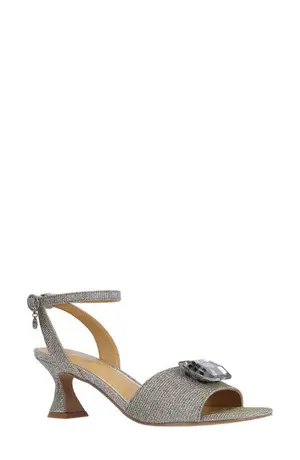 J. Reneé Nickee Ankle Strap Sandal - Pewter Dance G