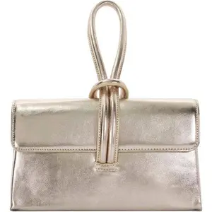 Dune London Brynie Faux Leather Wristlet - Pewter