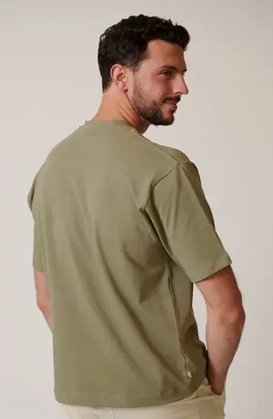 LEISURE LAB Coastal Tee - Sage