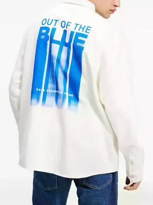 Karl Lagerfeld Klj Out Of Blue Shirt