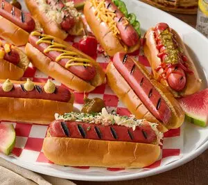 KANSAS CITY STEAK A-d Co. All Beef Hot Dogs Auto-delivery - One-color