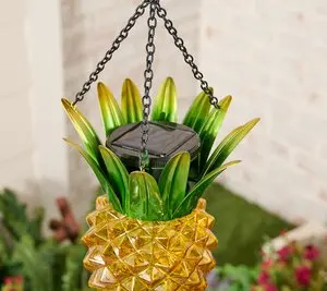 HOME2GARDEN 40' Solar Pineapple Windchime