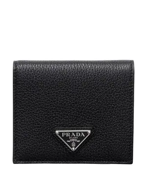 Prada Leather Wallet - Black