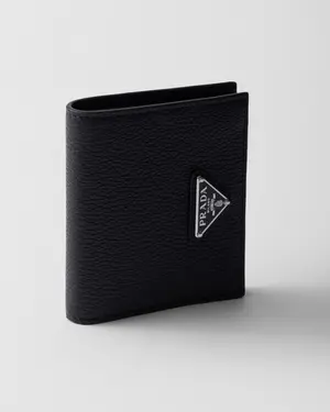 Prada Leather Wallet - Black