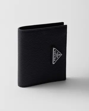 Prada Leather Wallet - Black