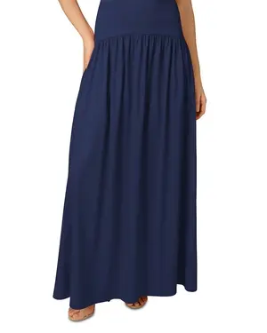 Aidan Mattox Mikado Maxi Dress