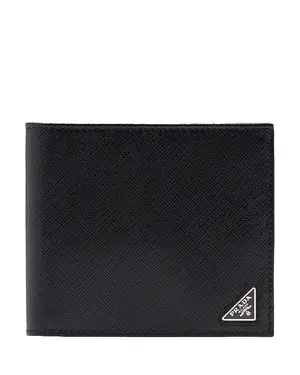 Prada Saffiano Leather Wallet - Black